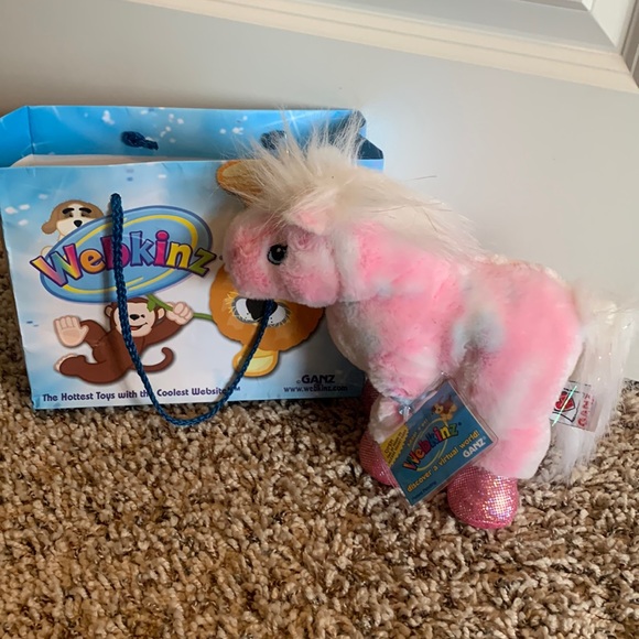 GANZ | Toys | Webkinz Pink Pony Plush | Poshmark